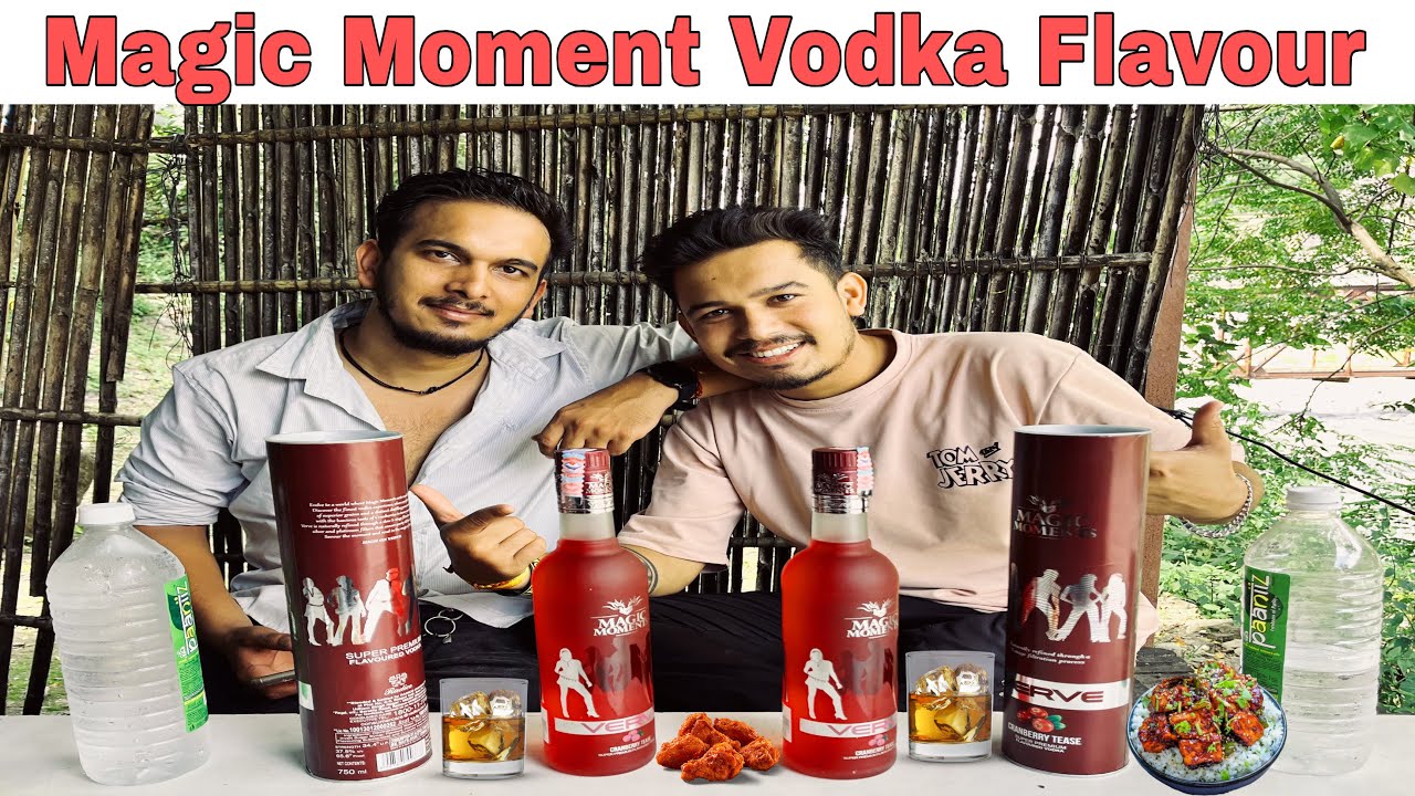 Magic Moment Vodka Werve Cranberry Flavour || Vodka Cocktail - YouTube