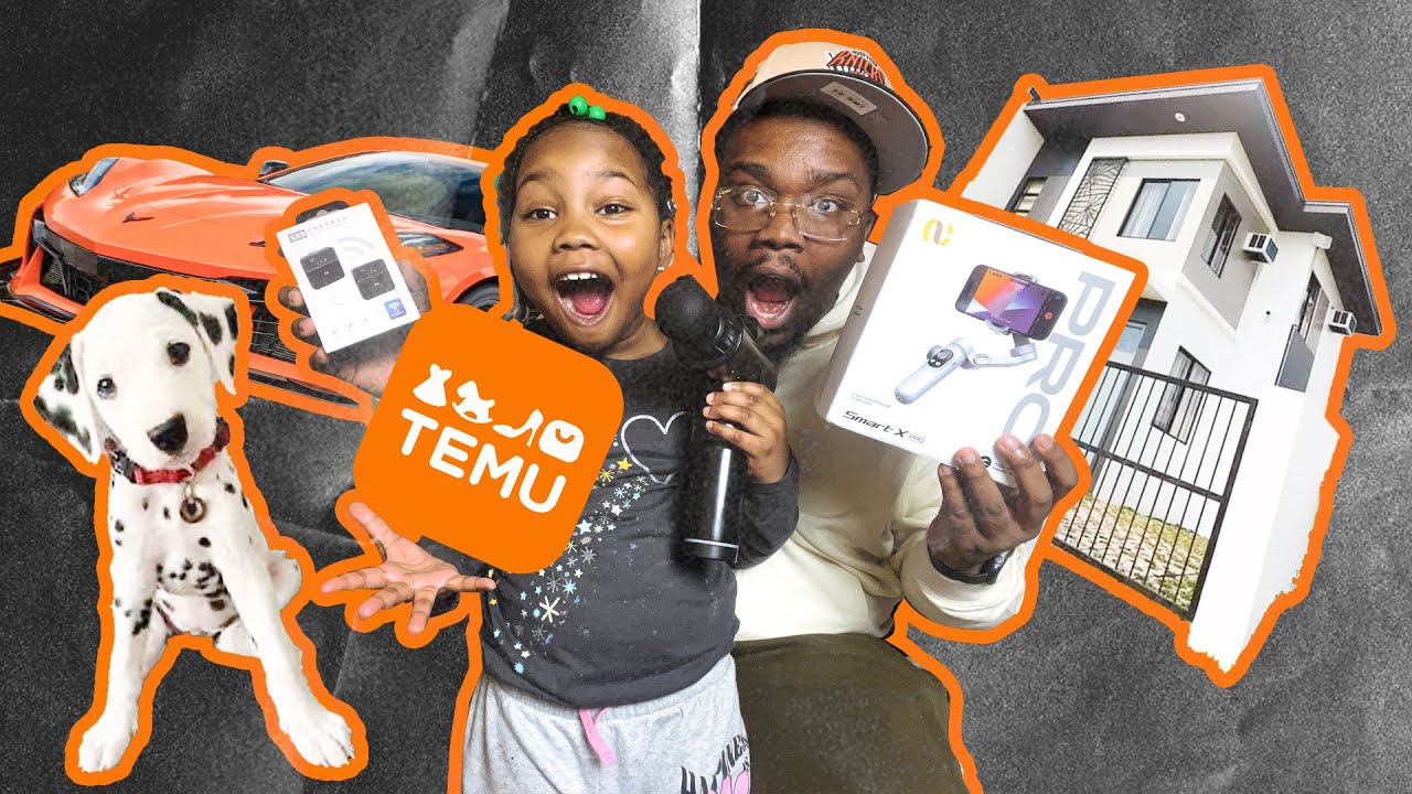 Unboxing CRAZY Freebies from TEMU APP 2024 Haul! - YouTube