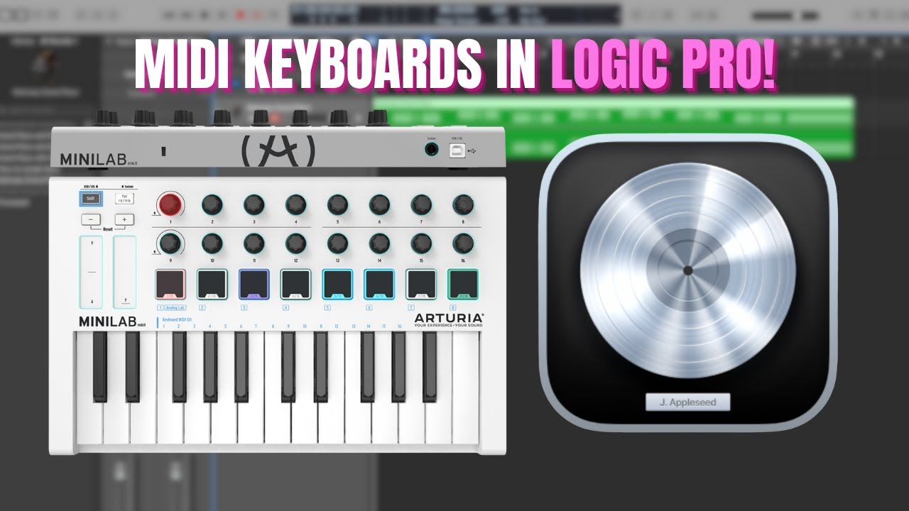 Midi Keyboard Setup in Logic Pro - YouTube