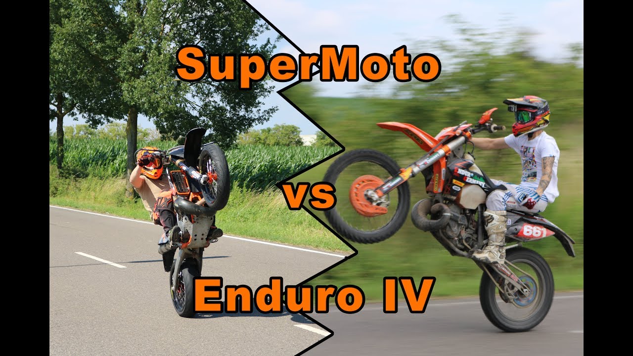 Supermoto vs Enduro #4 + ENDUROGERMANY Bikerholicer8 - YouTube