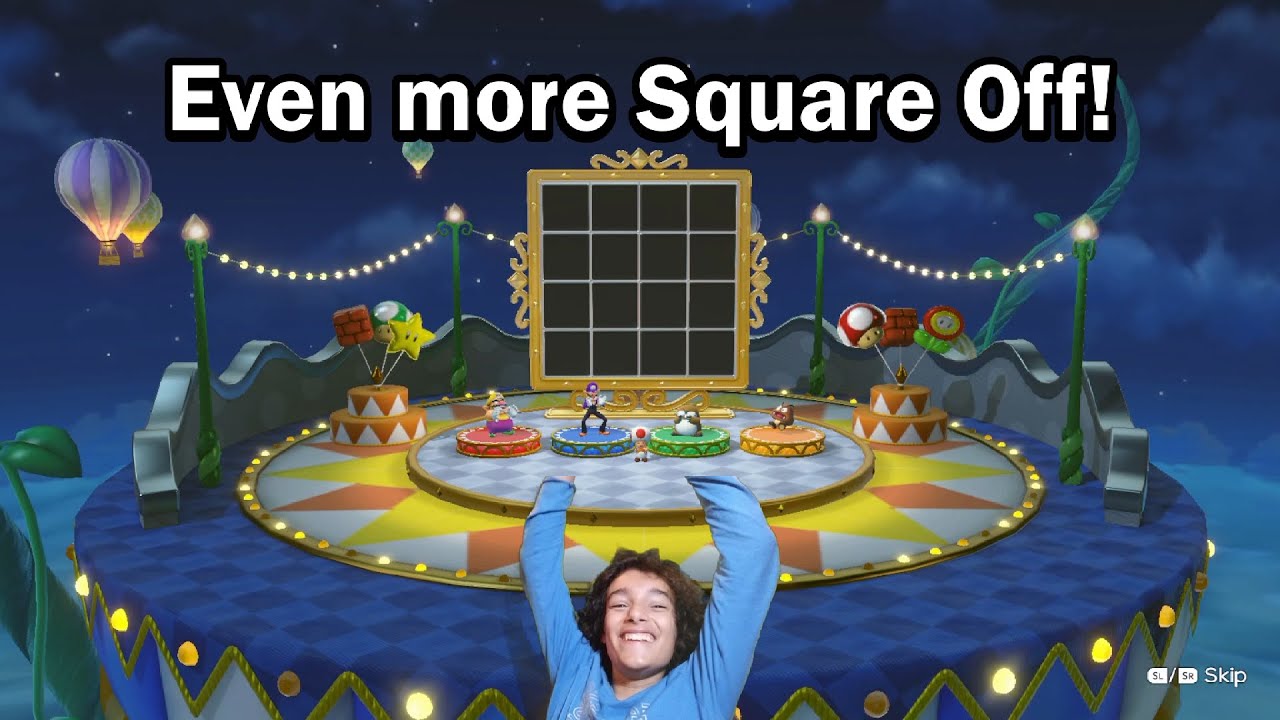 Playing Super Mario Party Square Off! - YouTube