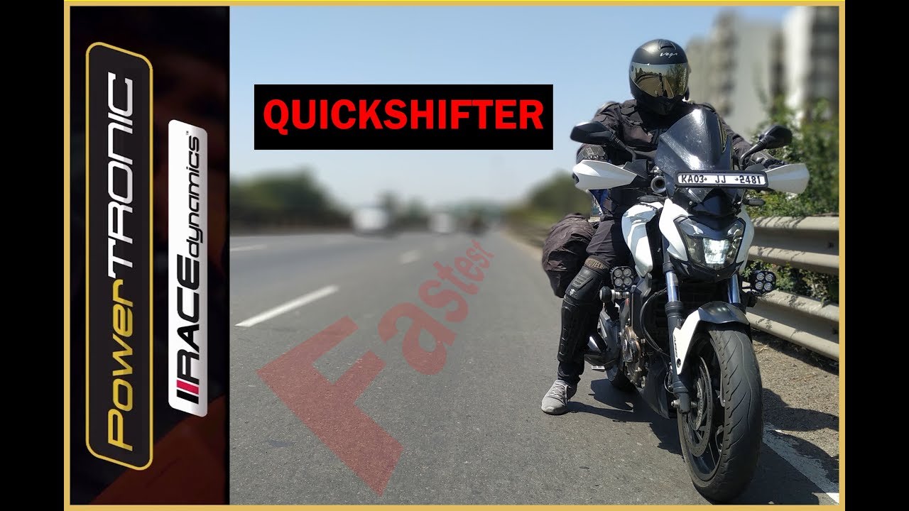 FASTEST DOMINAR | QUICKSHIFTER | POWERTRONICS ECU | TEASER - YouTube