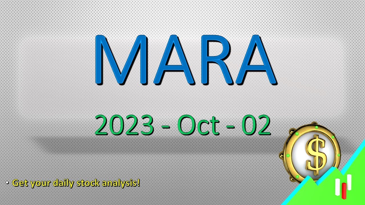 Stocks to Buy: MARA Marathon Digital Holdings Inc 10-02-2023 - YouTube