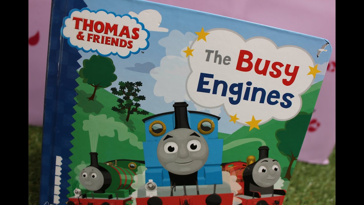Thomas & Friends Busy Engines Lift-the-Flap Book review - YouTube