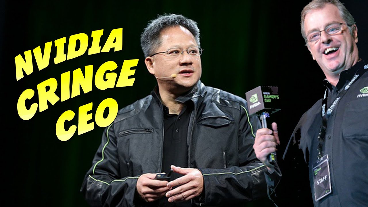 NVIDIA CEO YELLING AT TOM (ULTIMATE CRINGE) 5/6/16 NVIDIA SPECIAL EVENT ...