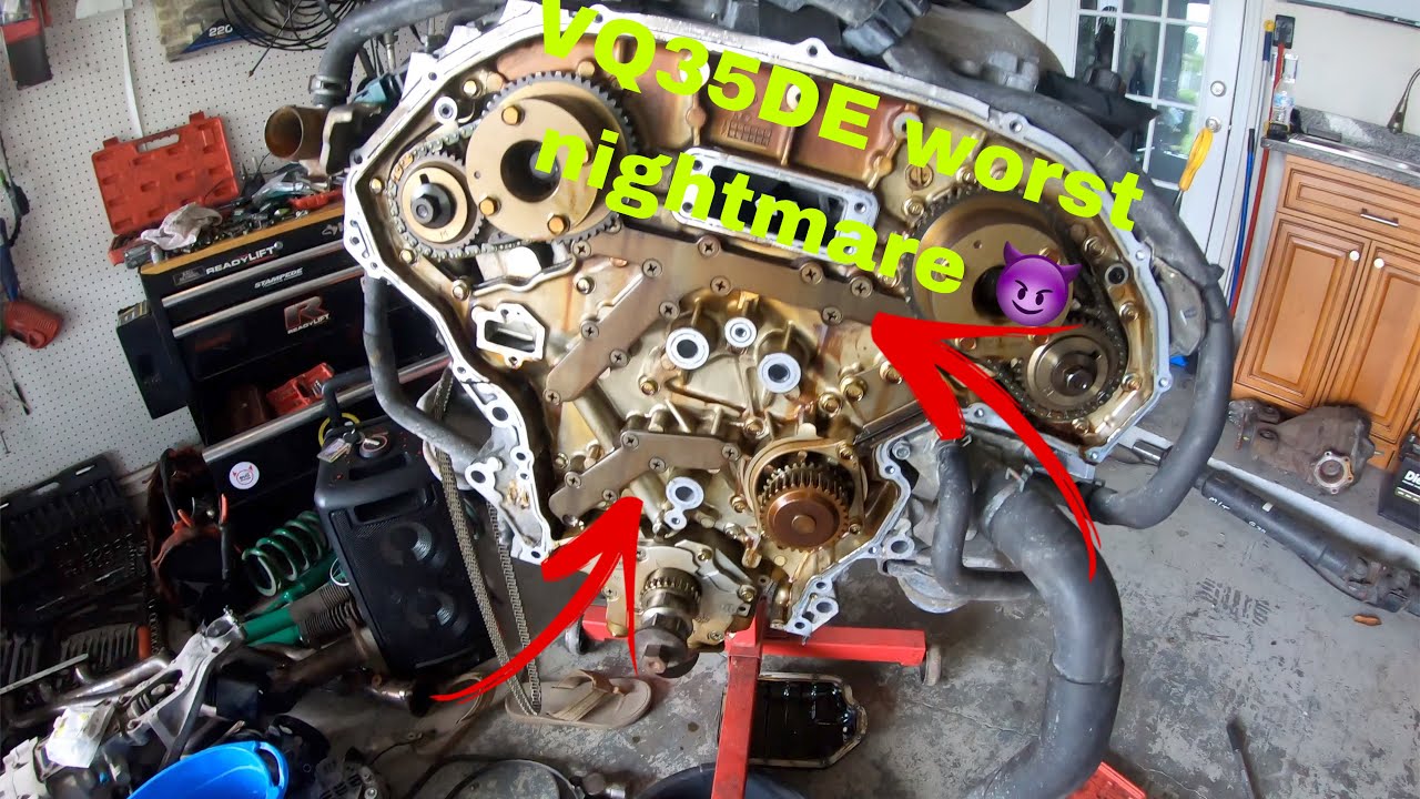 Servicing The VQ35DE Engine s Weakest Part Oil Gallery Gaskets