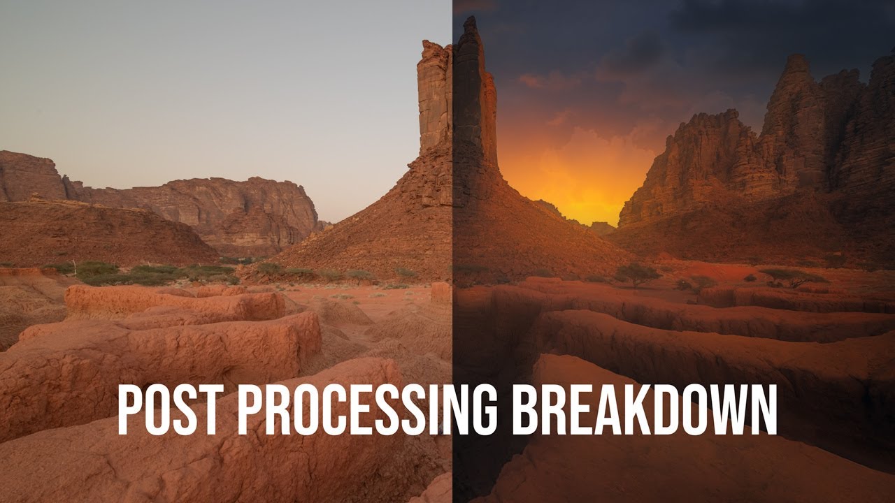 Landscape Photography Post Processing Breakdown - 2 - YouTube