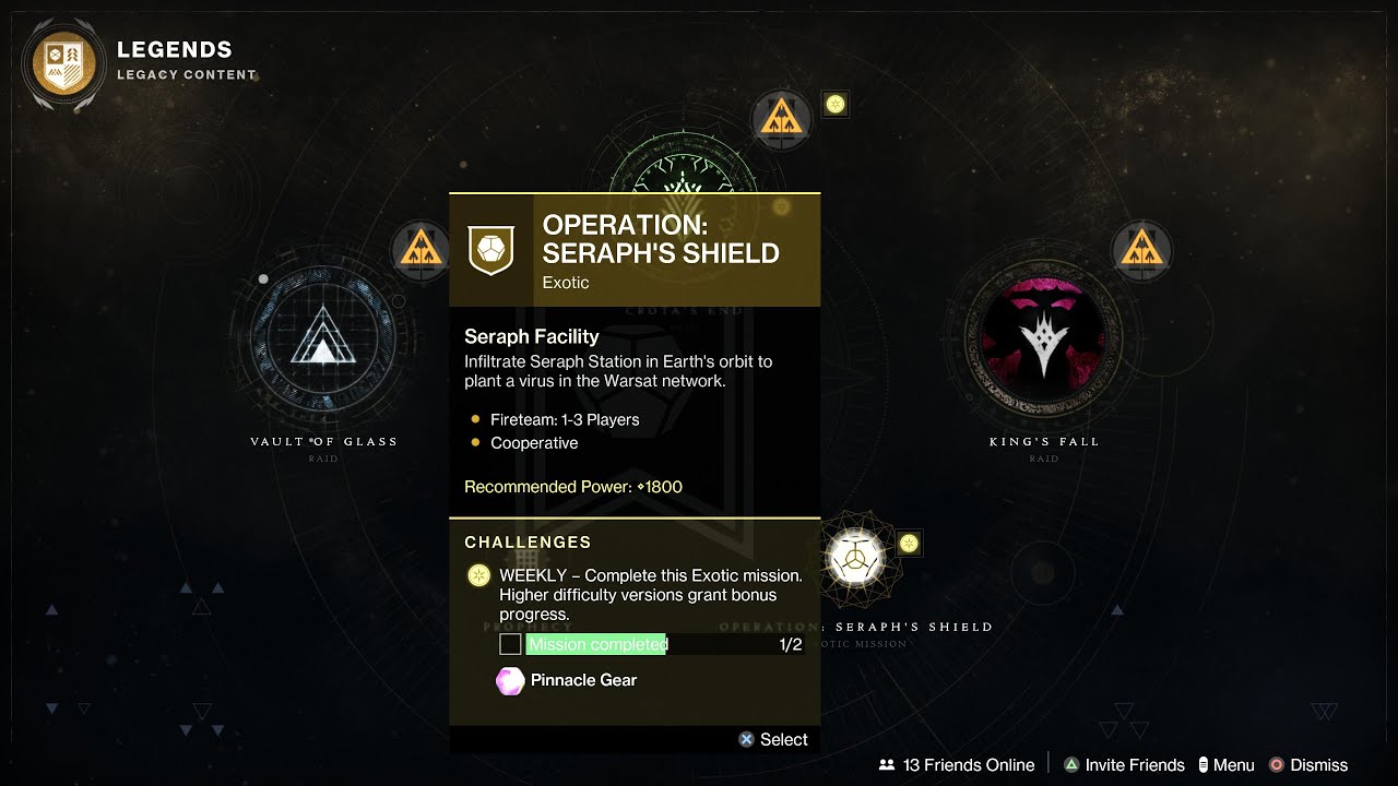 Destiny 2 - Operation: Seraph's Shield for Beginners (Season 22) - YouTube