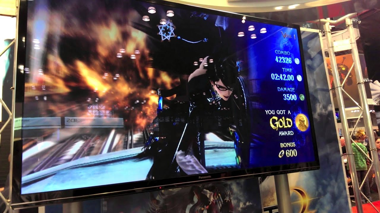 Bayonetta 2 (Full Touch Controls) - NYCC 2013 Demo (Off-Screen HD 1080p ...