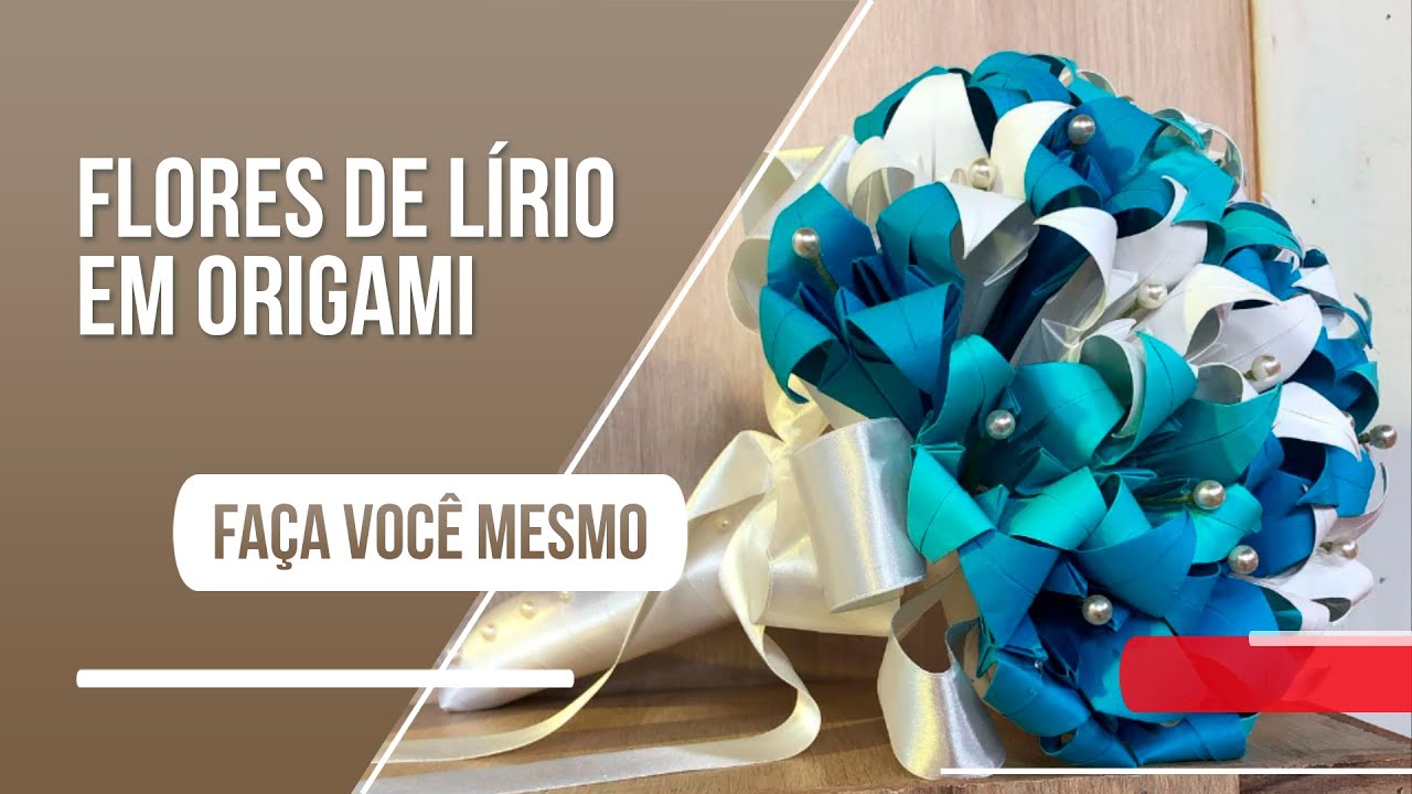 Veja como fazer flores de lírio em origami para inovar na decoração ...