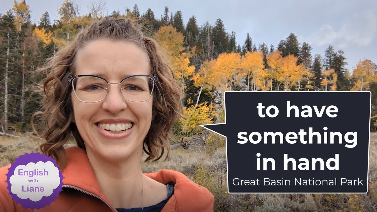 Idiom - to have something in hand - YouTube