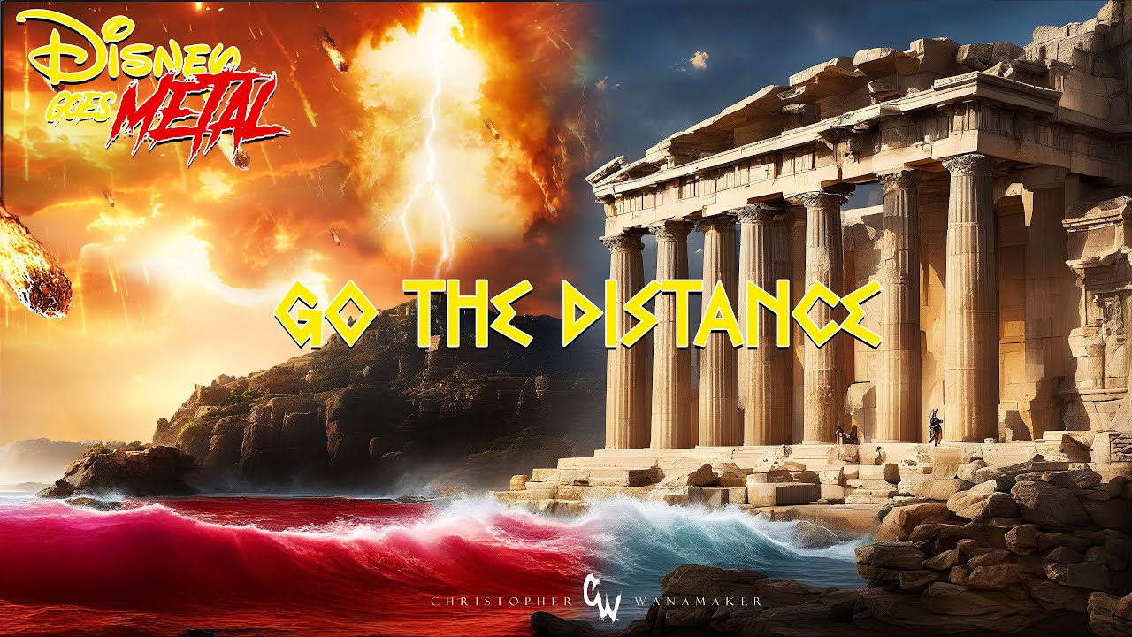 DISNEY GOES METAL: Go The Distance (Official Lyric Video) - YouTube