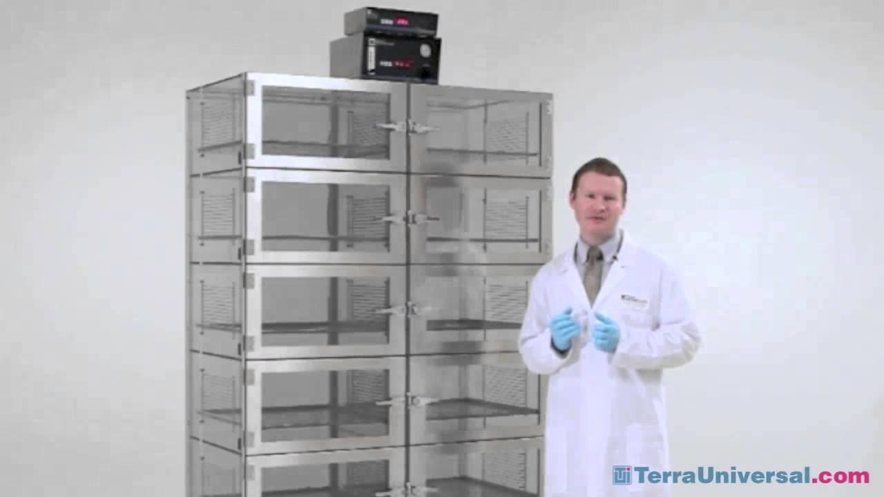 Luminati - Terra Desiccator Humidity Control - YouTube