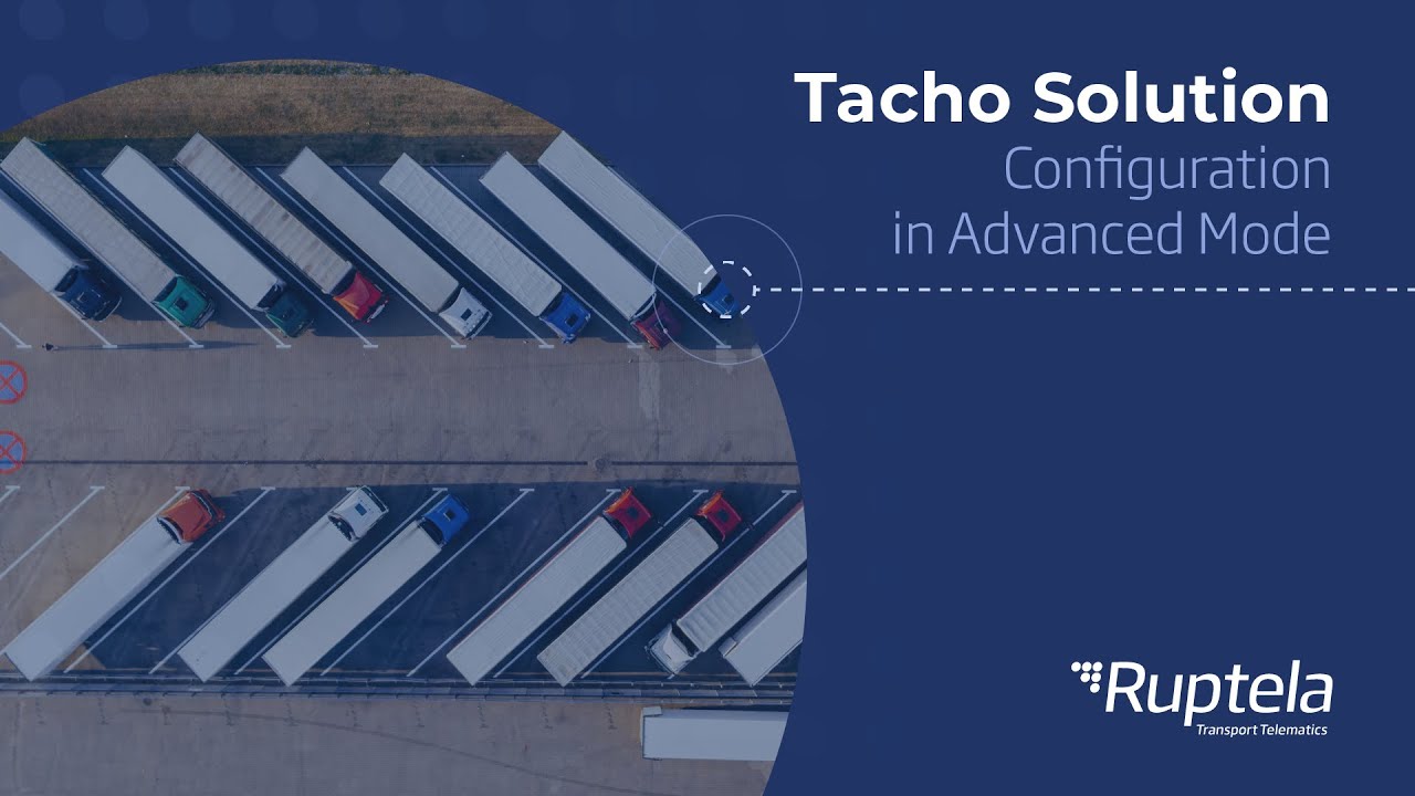 Tachograph Solution Configuration in Advanced Mode - YouTube