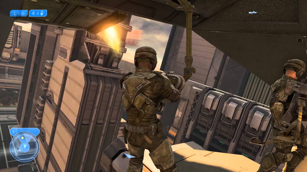 Halo 2 Annivesary - Marine screaming in pelican glitch - YouTube