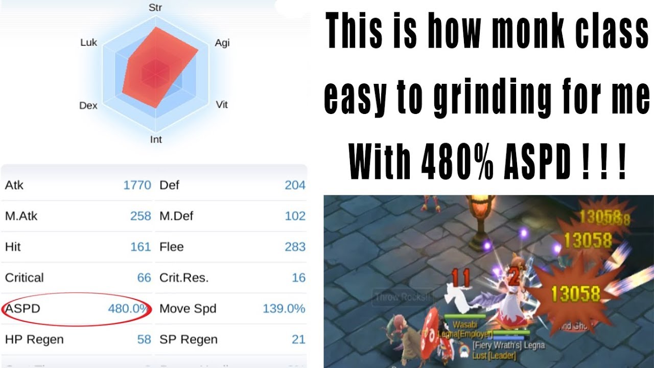 This is how monk/champion class easy to grind for me with 480% ASPD ...