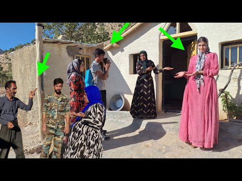 Police search for Fatemeh and Abolfazl;Fatemeh takes shelter in a nomadic family's home😲😟