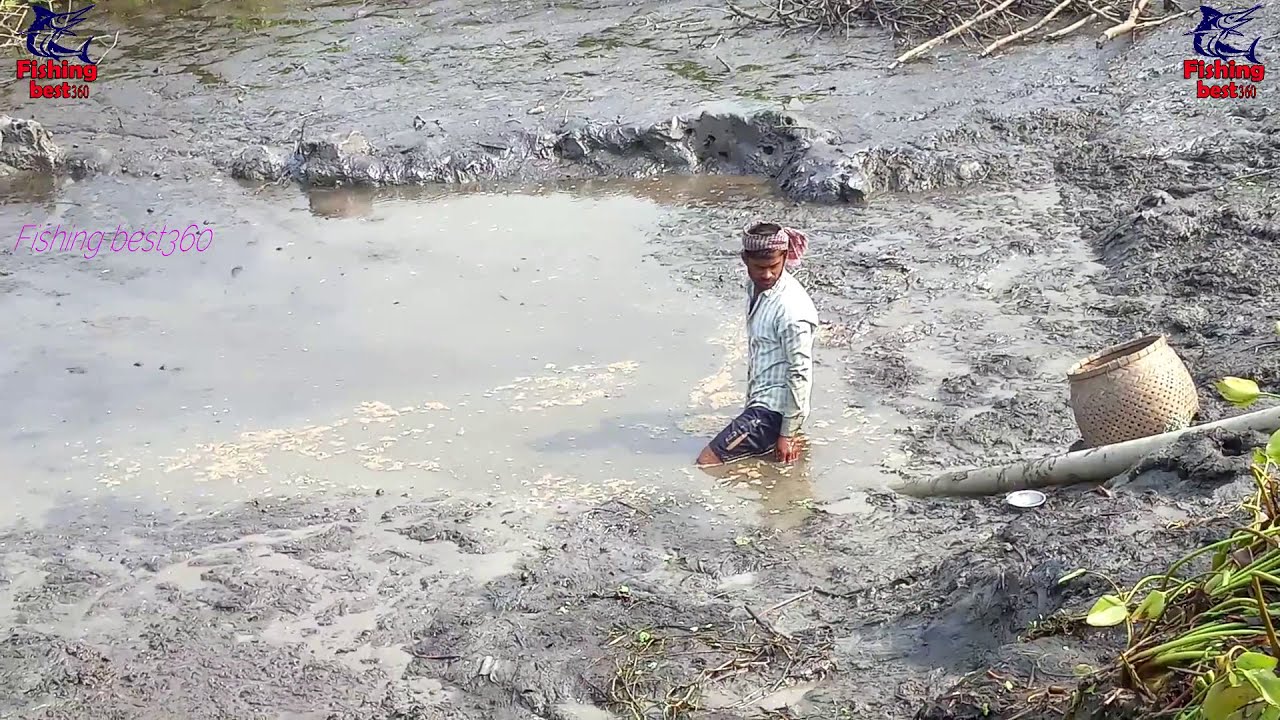 Muddy Soil,Best Fishing video,Deep,hole egg fishing,deep,sea fishing ...