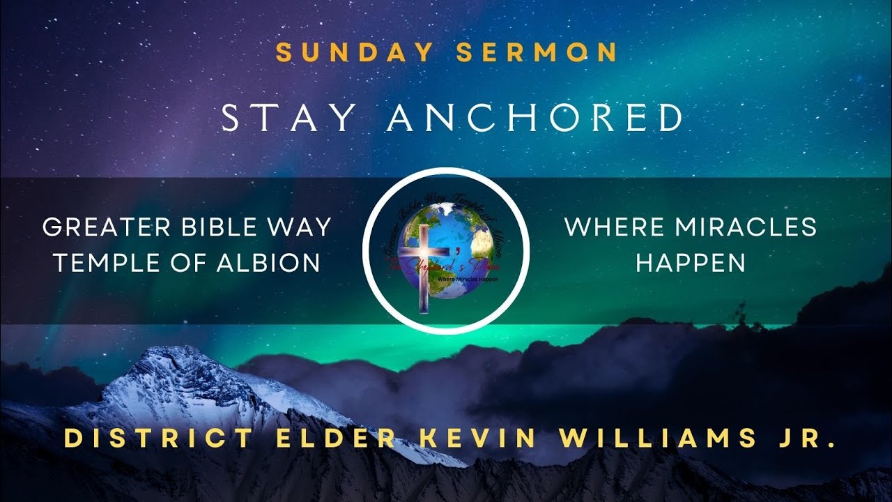 Guest Speaker Elder Bryan Brunson- Stay Anchored 12.11.2022 - YouTube