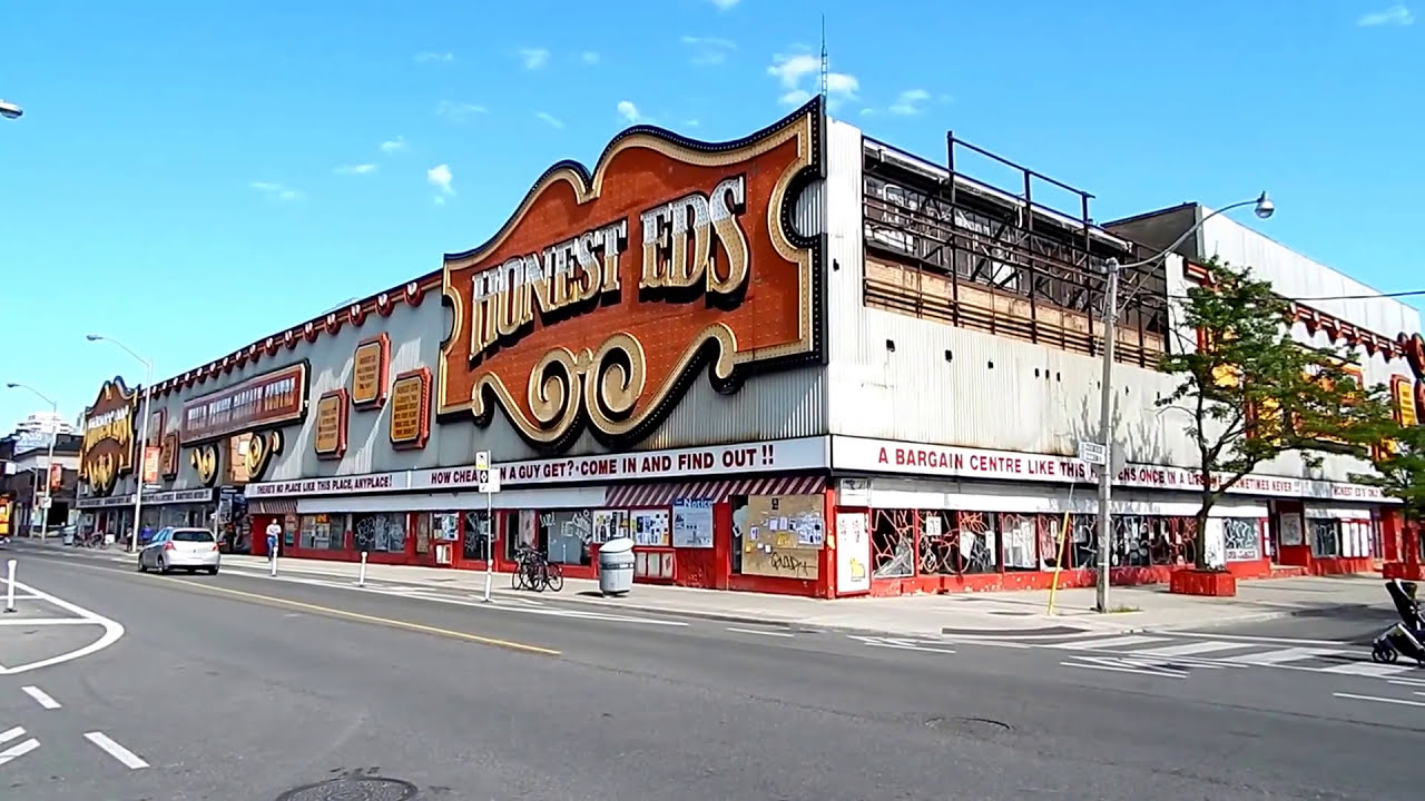 Toronto Historical HONEST ED's before Demolition - YouTube