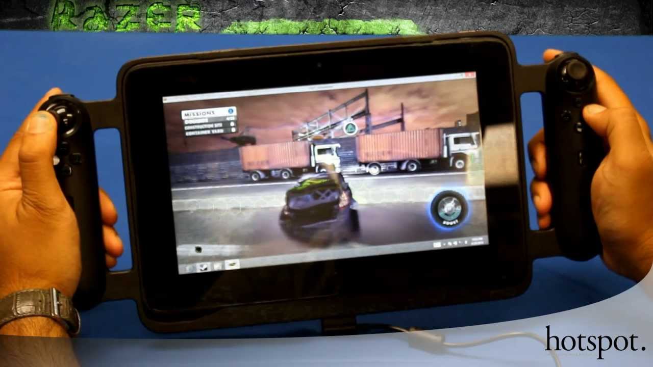 Razer Edge - Gaming PC Tablet Unboxing & Overview - YouTube