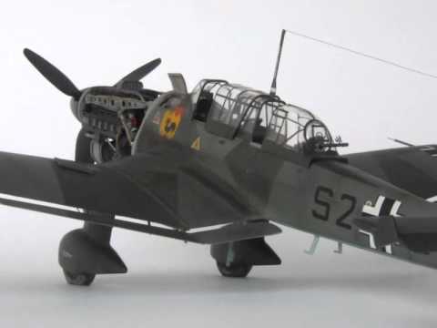 Ju87 B-1 Stuka Dive Bomber - YouTube