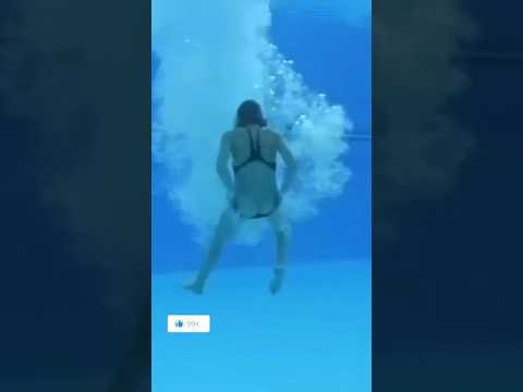 Talihsiz Kaza 🫢  #sports #swimming #womenssports