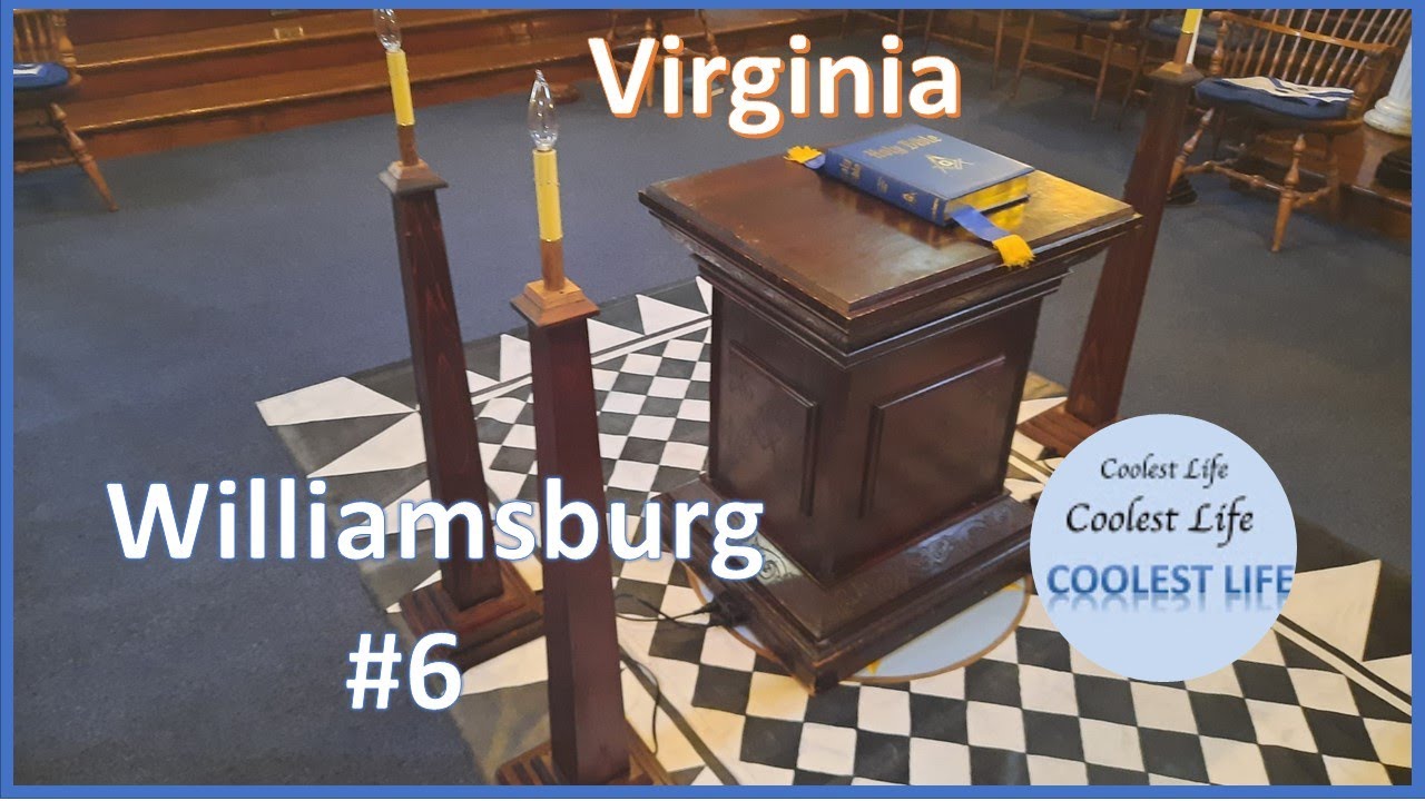 Masonic Lodge - Williamsburg #6 - Virginia, Awesome colonial style ...