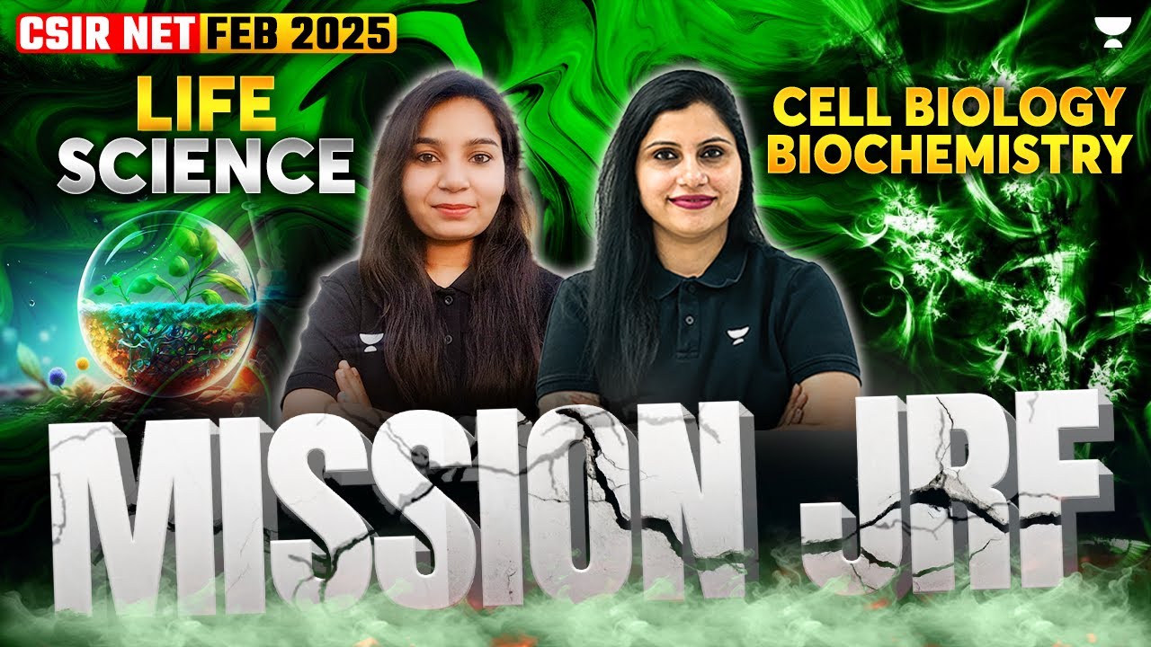 CSIR NET 2025 Life Science | CSIR NET JRF 2025 | Cell Biology ...