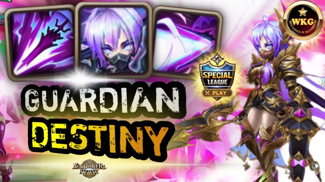 NEW SKIN TRANSMO GUARDIAN FOR DARK BATTLE ANGEL IN RTA SUMMONERS WAR ...