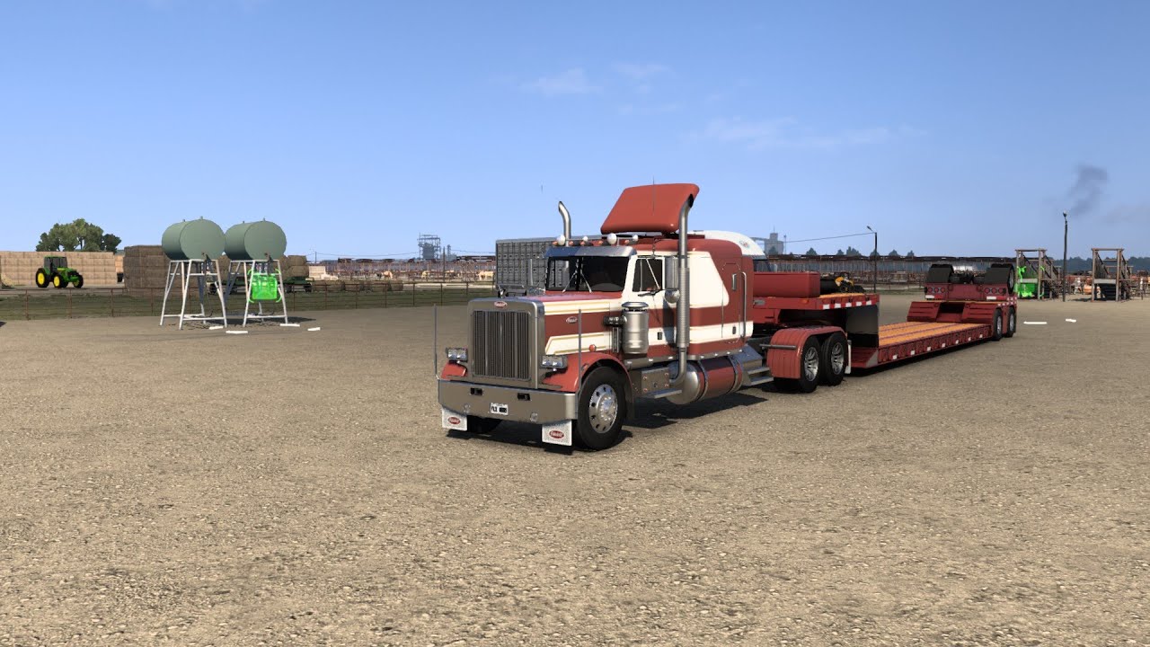 ATS 1.49 - ATS Expansion v7.4 - Ruda lowboy - YouTube