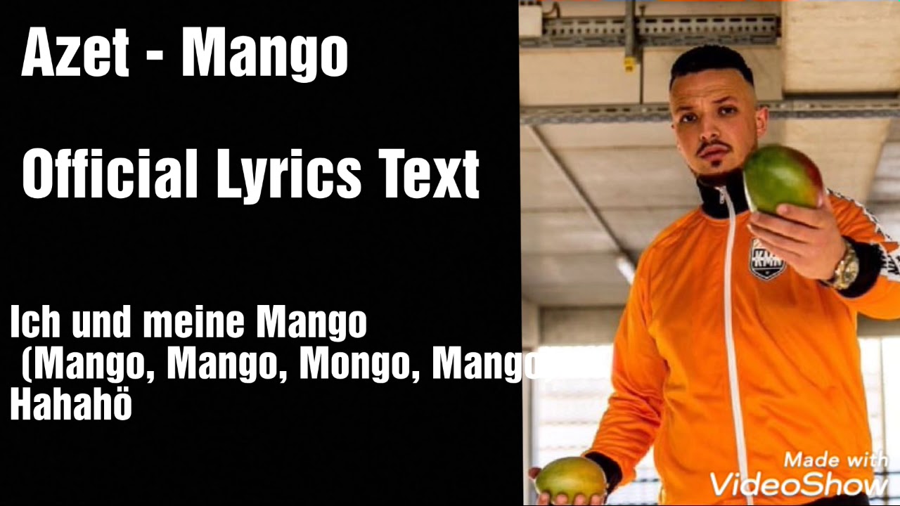 Azet - Mango [Text](Official Lyrics Text) - YouTube