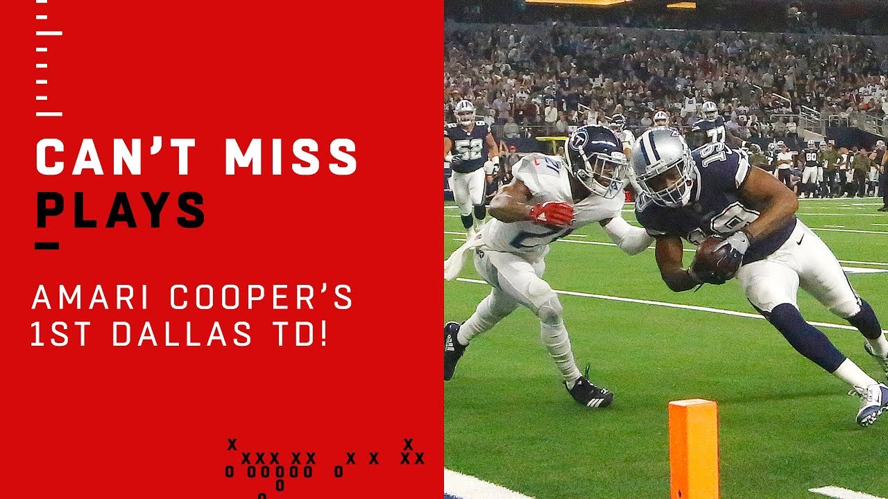 Lawrence Strip Sacks Mariota & Sets Up Amari Cooper's 1st TD as Cowboy ...