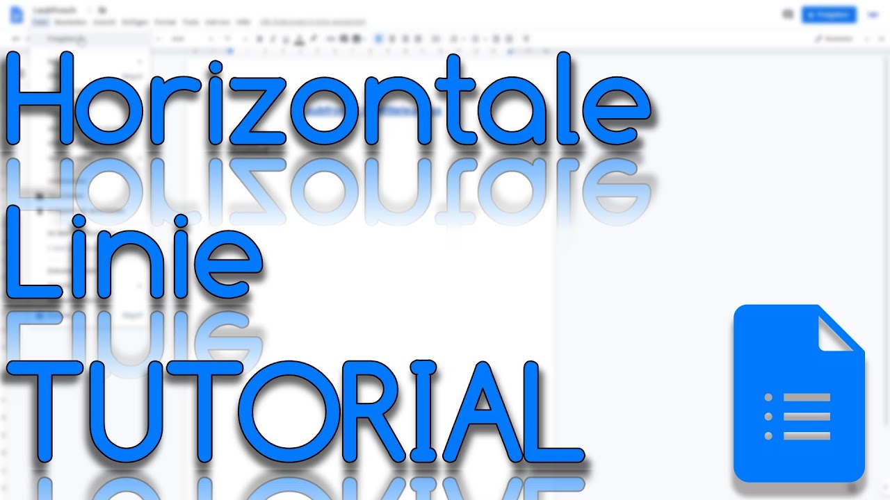 Horizontale Trennlinie
