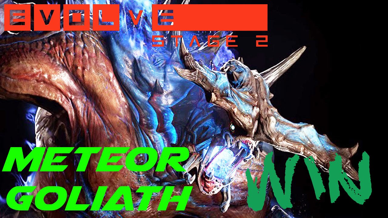 Evolve: Stage 2 - Meteor Goliath Win - YouTube