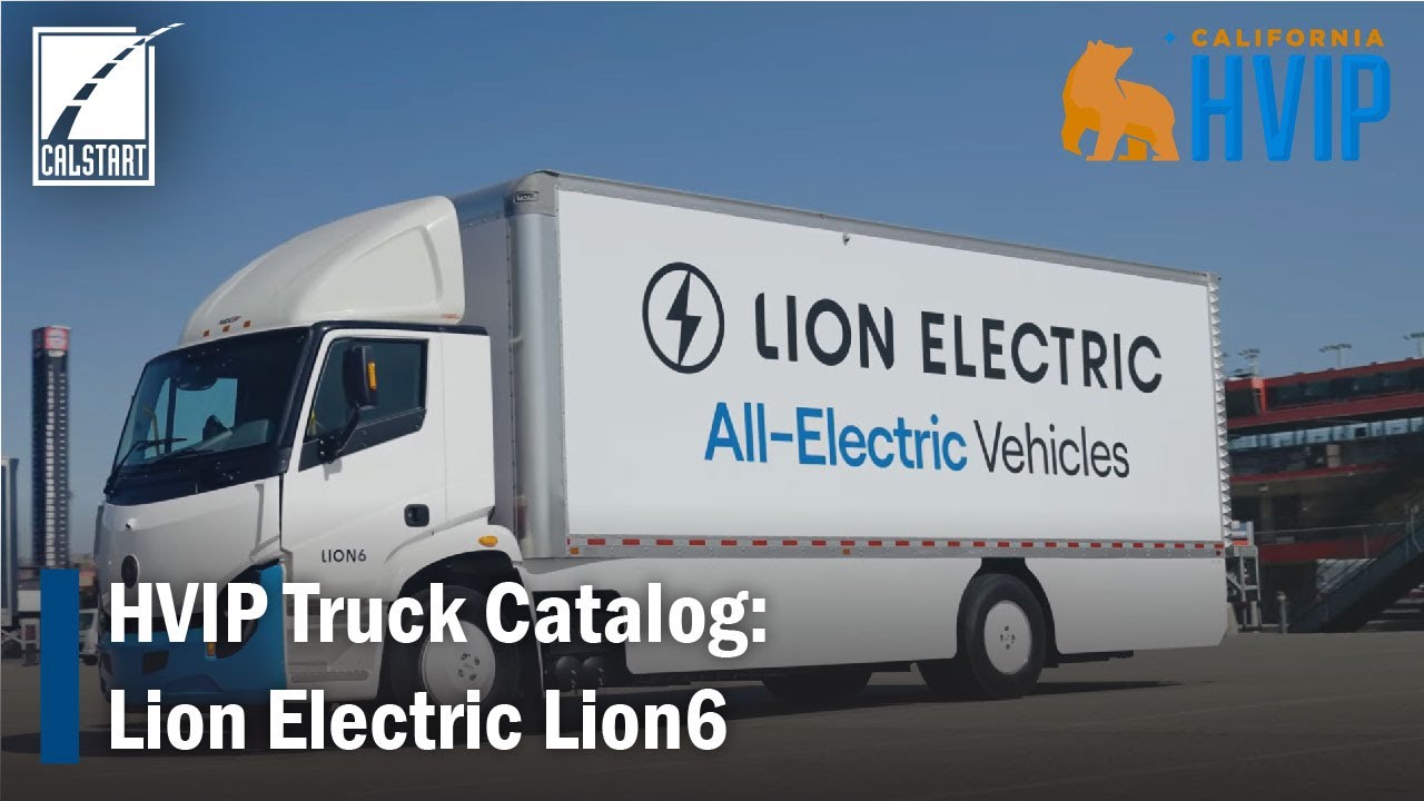 HVIP Truck Catalog: Lion Electric Lion6 - YouTube