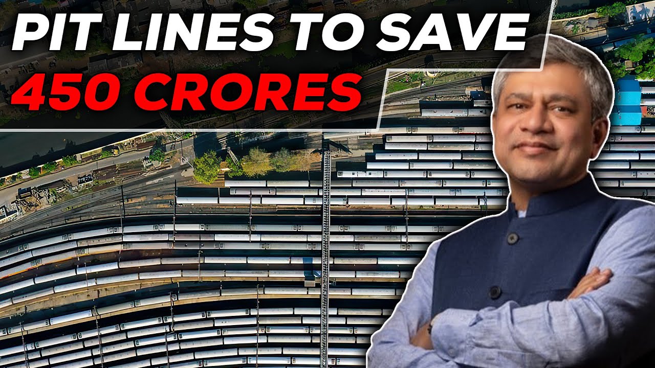 What are PIT LINES in INDIAN RAILWAYS and How they Save Money ? - YouTube