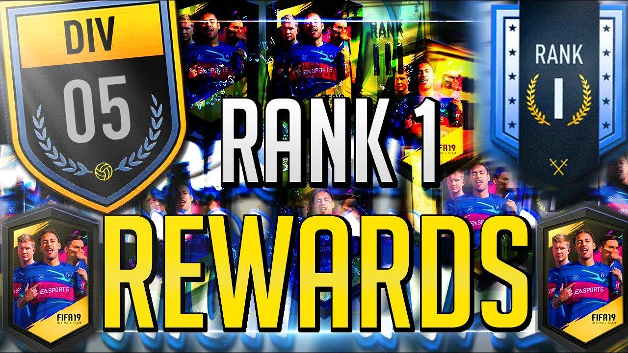 RANK 1 REWARDS!!! (Division Rivals)- FIFA 19 - YouTube