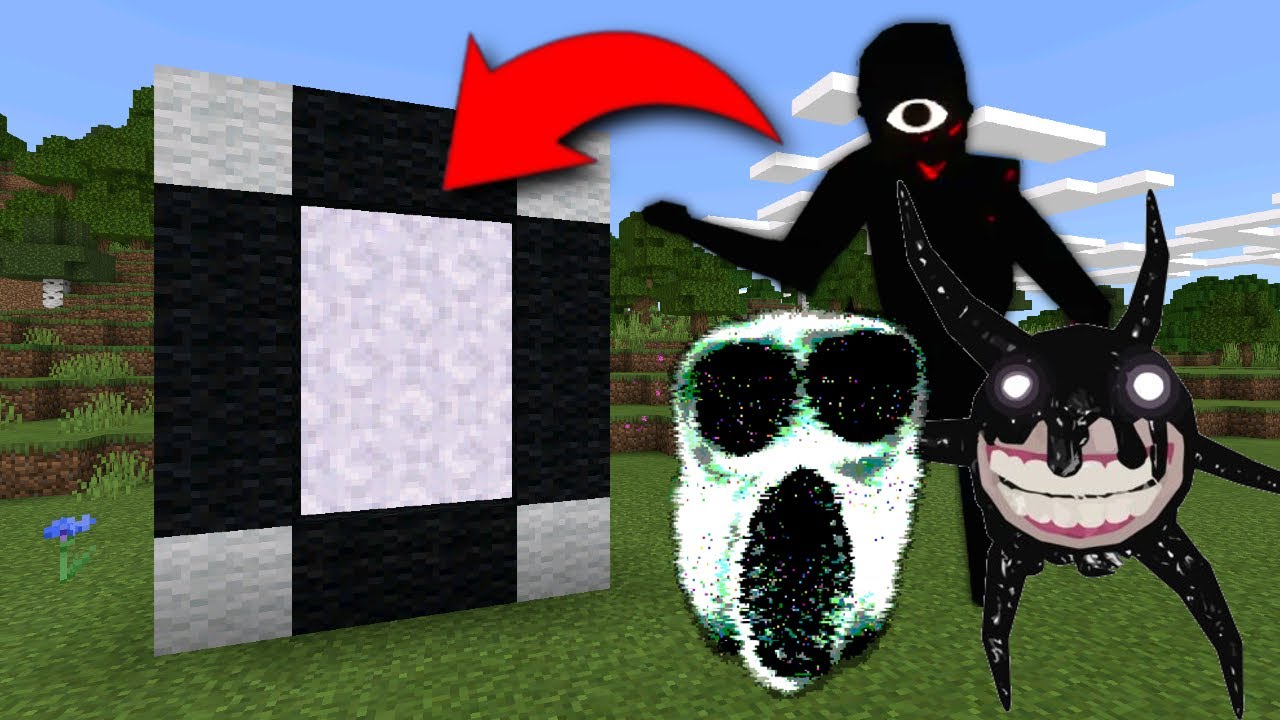 How To Make A Portal To The Roblox DOORS Dimension in Minecraft ...