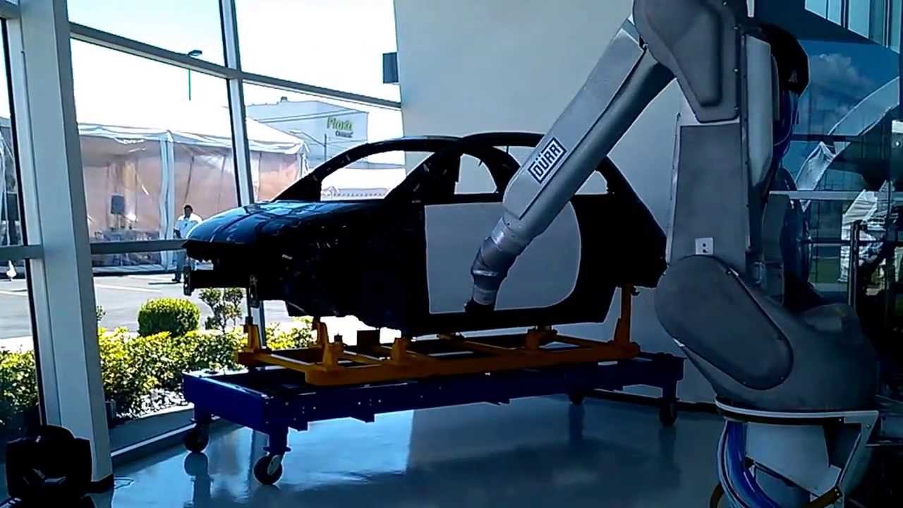 Robot Durr en Inauguracion - YouTube