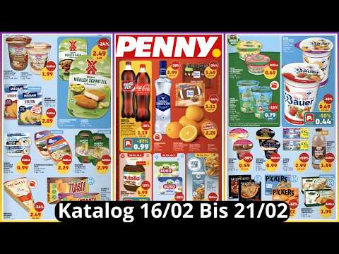 PENNY Deutschland | Neuer Prospekt vom 16/02/26 bis 21/02/26 | Angebote & Aktionen #penny #prospekt