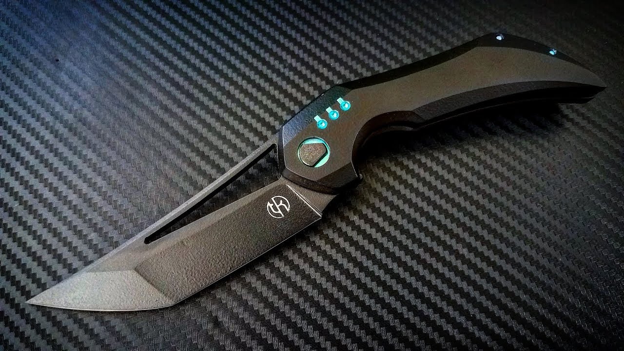 The Black Knight - TuffKnives and Elijah Isham Alien Knife! - YouTube