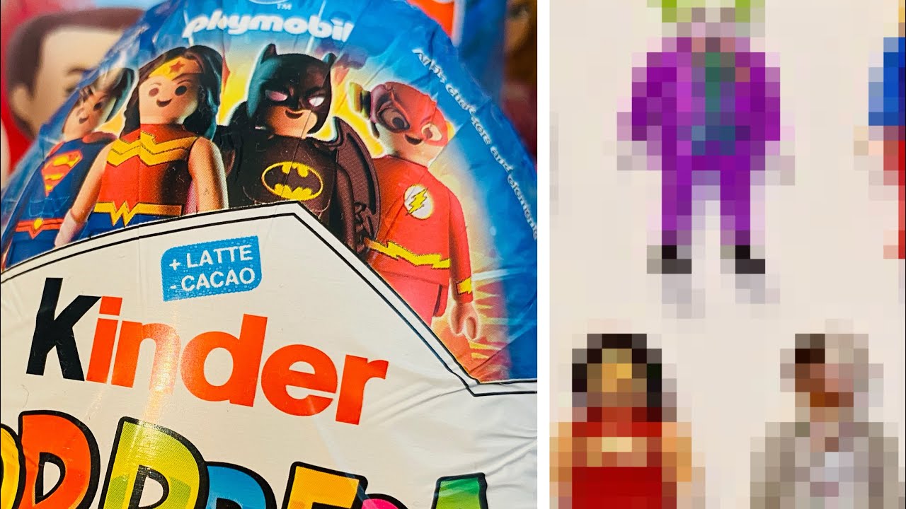 Compilation Kinder Surprise ASMR Unboxing - YouTube