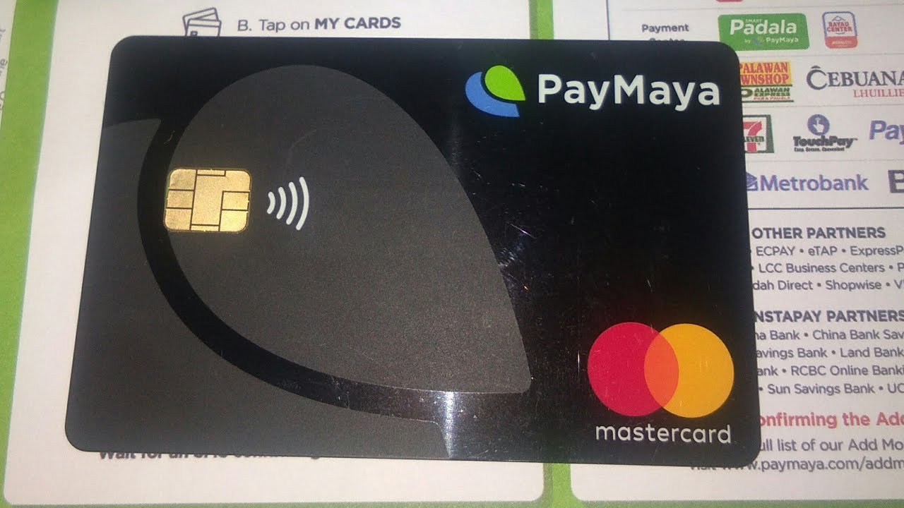 Ito Na dumating na ang Paymaya Mastercard ko - YouTube