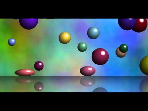 G'MIC Bouncing Balls demo - YouTube