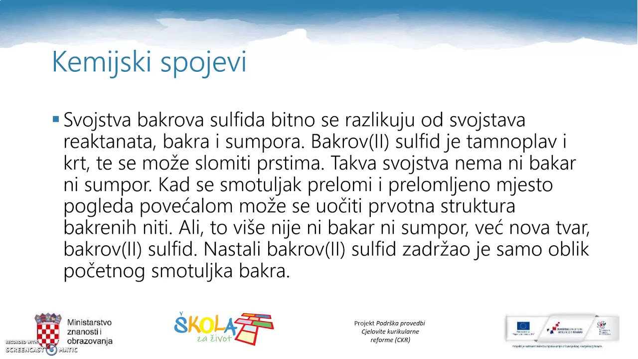 Kemija 7. r. - Građa kemijskih spojeva - YouTube