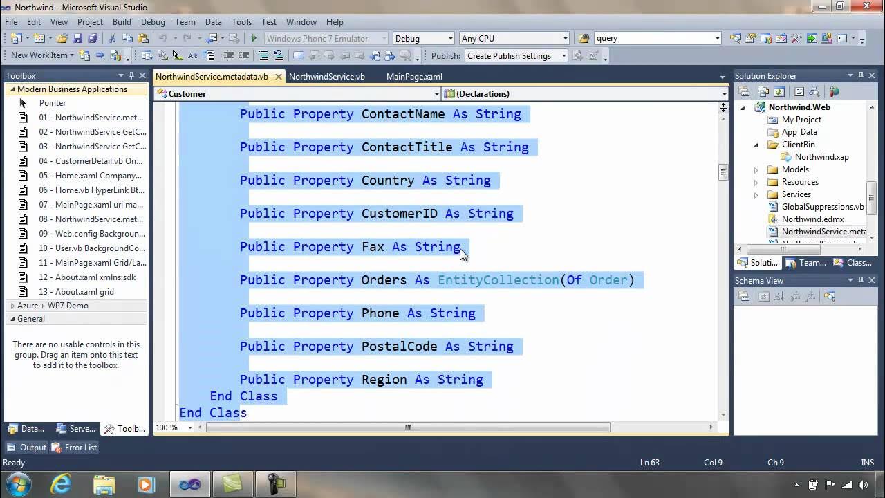 Building Modern Line of Business Applications with Visual Studio 2010 ...