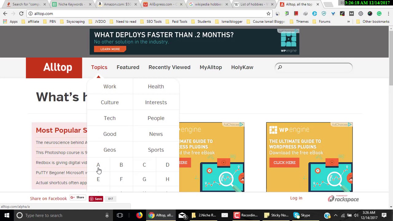 3 5 Wiki & Alltop research - YouTube