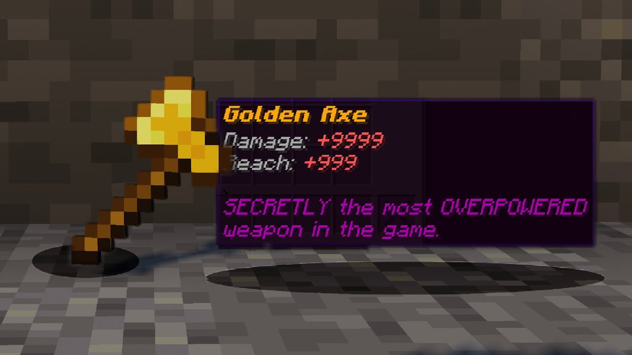 Gold Axes Are The Best Weapon | Randomizer UHC - YouTube
