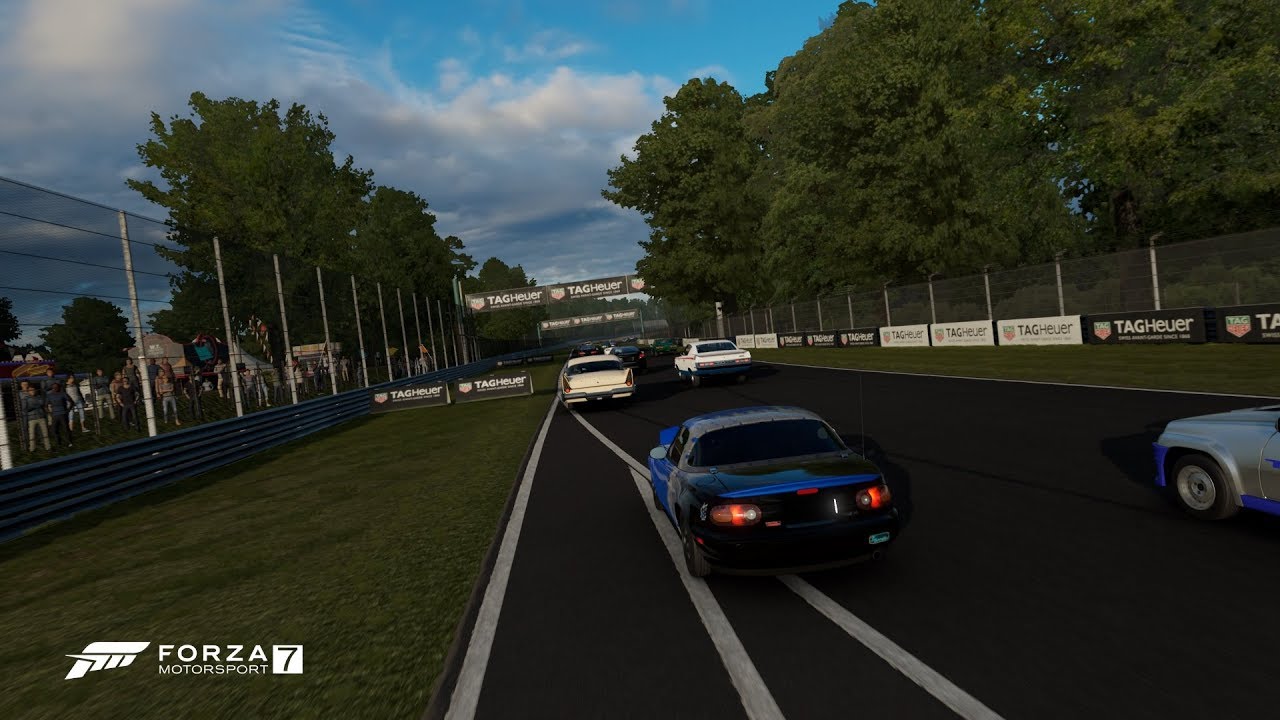 Forza 7 E-class racing - YouTube